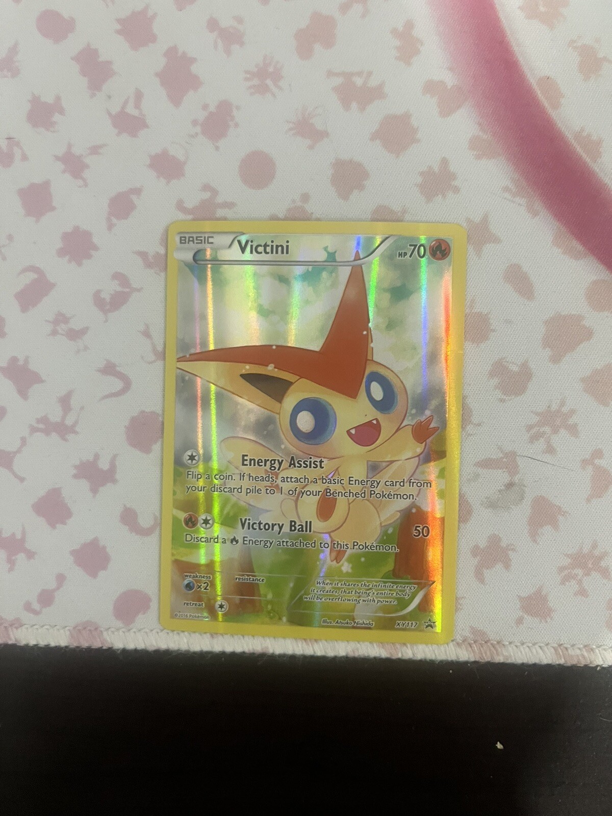 Pokémon TCG Victini Black Star Promos XY117 Holo Promo Promo for sale ...
