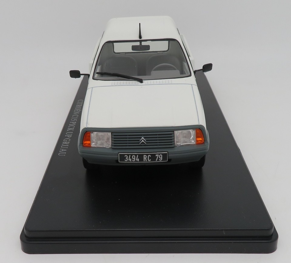 HACHETTE 1/24 CITROEN C15 PICK-UP GRUAU BIANCO IN BLISTER BOX | eBay