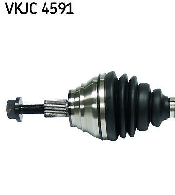 SKF Front Drive Shaft VKJC 4591 fits VW Caddy 2CB, 2CJ, 2KB, 2KJ 2.0 ...