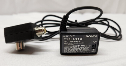 ORIGINAL Sony RF Modulator Adaptor RFU-90UC for Connecting Camcorder ...