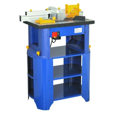NEW Central Machinery 91130 Stationary 1 HP Router with Full Size Table ...