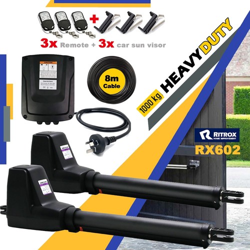 RITROX RX602 Double Swing Gate Opener Motor New Version | eBay Australia