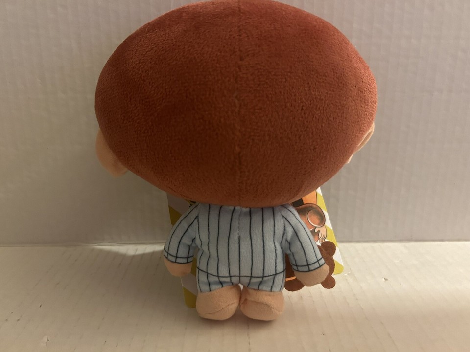 The Toy Factory 7" Curious George In Pajamas holding teddy bear plush ...