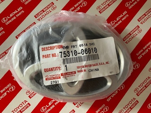 Buy GENUINE OEM TOYOTA Front Radiator Grille Emblem 75310-06010 AVALON ...