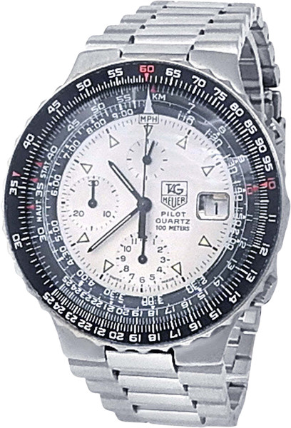 TAG Heuer Pilot Silver Men's Watch - 230.006 for sale online | eBay