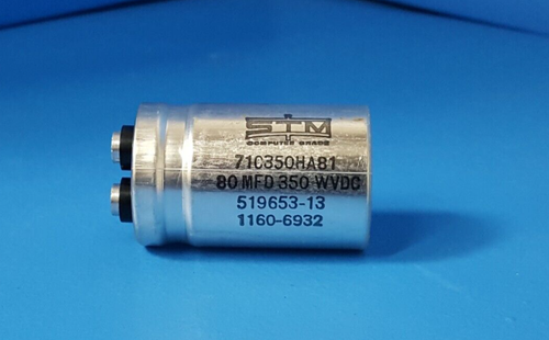 Capacitors, 71C350HA81, STM COMPUTER GRADE, 80 UF/MFD, 350 VCD | eBay