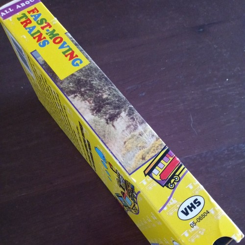 All About Fast Moving Trains VHS Goodtimes Video | eBay