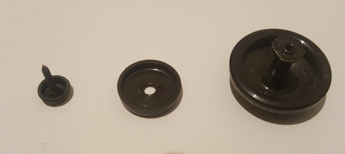 Vintage Upholstery Buttons Threaded Screws Tufting Backs Crafting ...