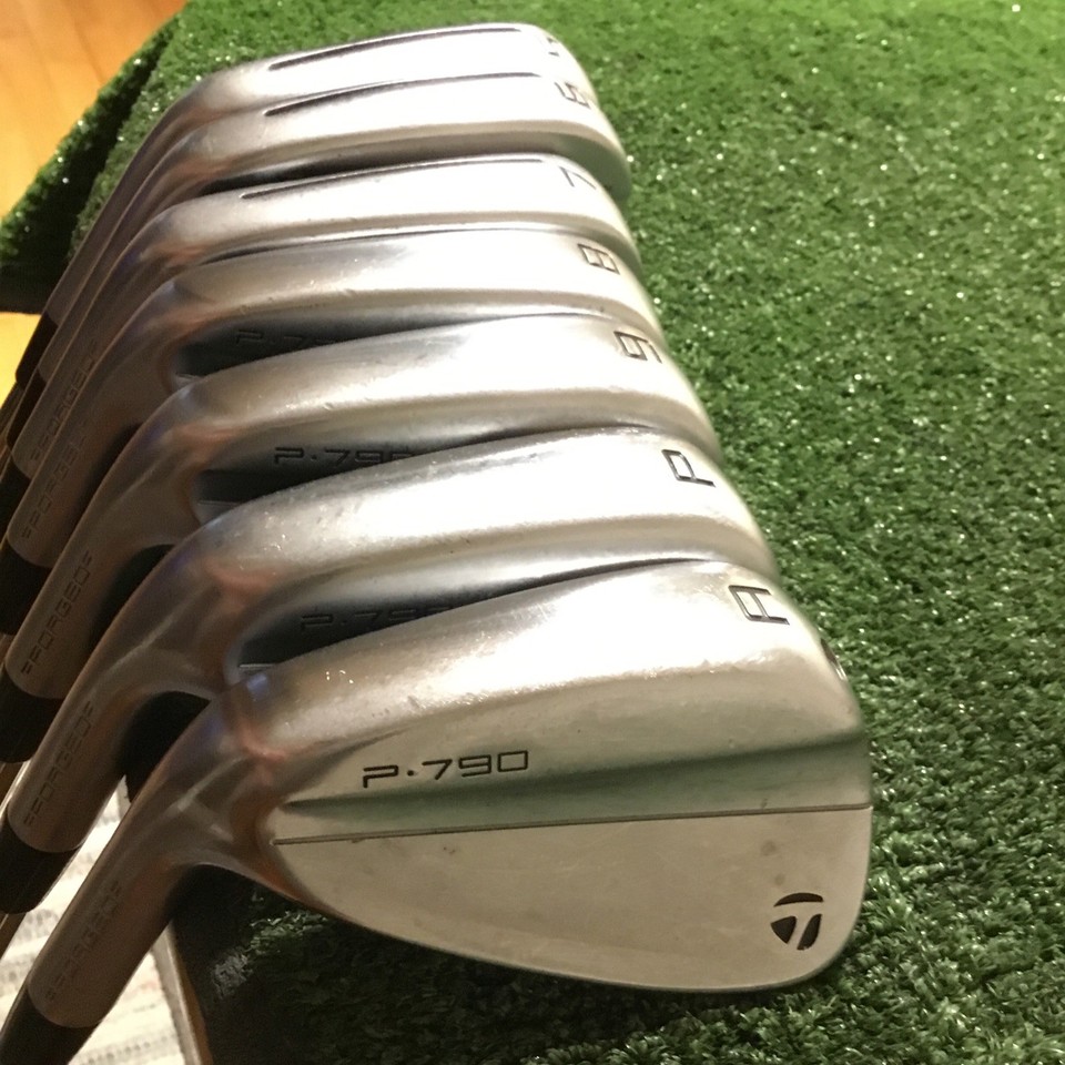 Taylormade Left Handed P-790 Forged Irons Set 5-PW-GW Regular Zelos7 ...