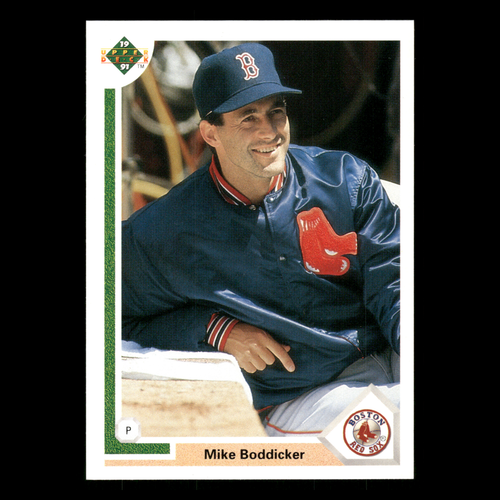 Mike Boddicker #438 1991 Upper Deck Boston Red Sox Baseball Card MLB | eBay