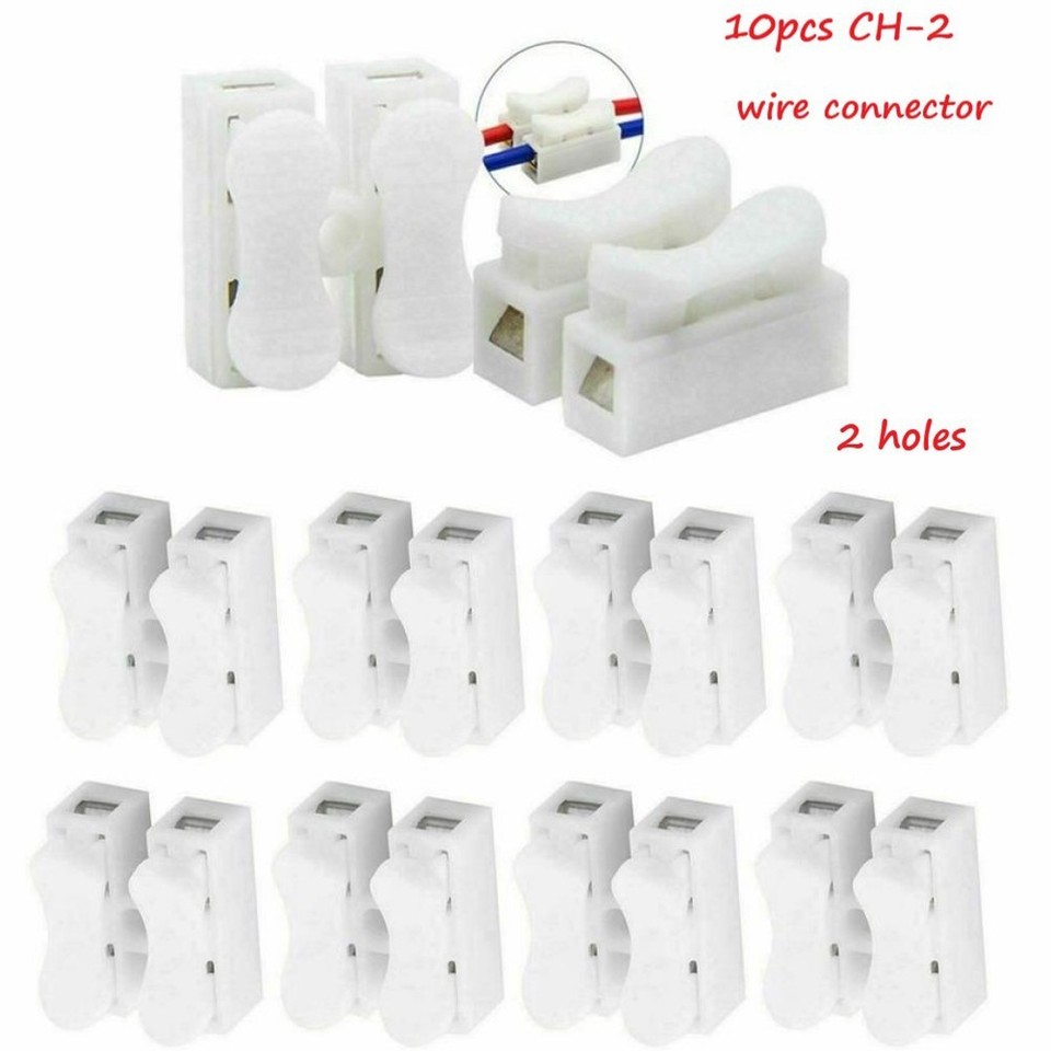 Brand New Wire Connector Terminal Block CH-2 Terminal Block Good ...