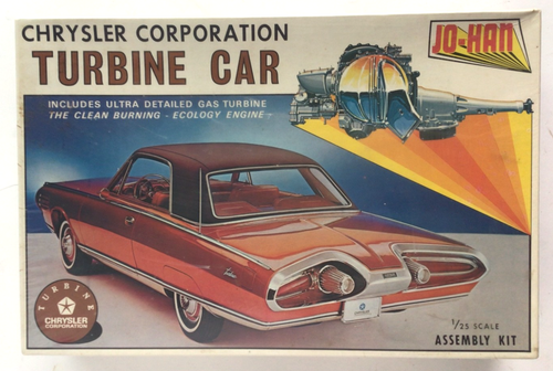 Johan GC-300 Chrysler Turbine Car 1/25 Scale Model 1970's Vtg MIB ...