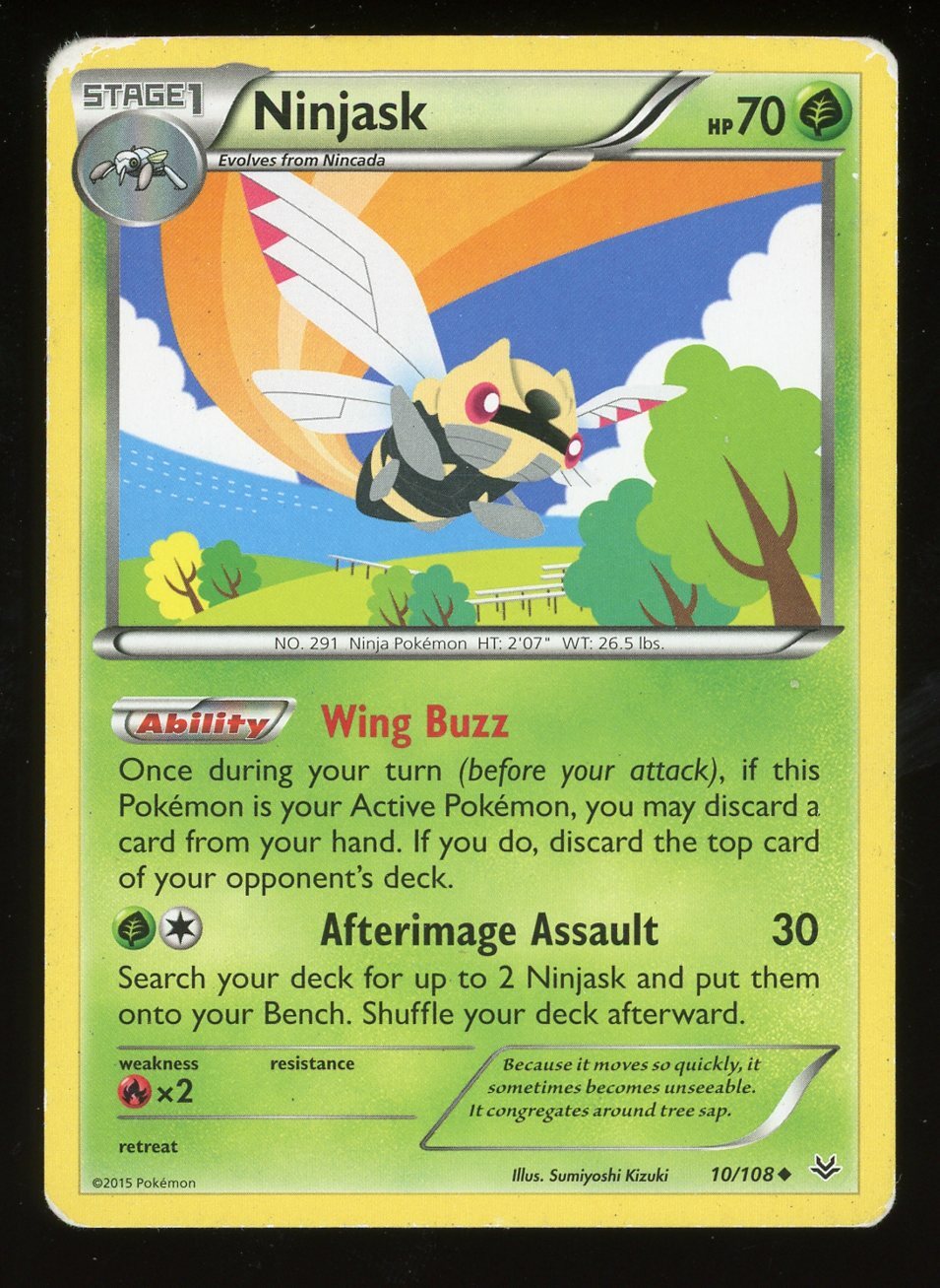 NINJASK 10/108 Roaring Skies Pokemon Card | eBay