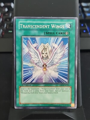 Transcendent Wings - 1st Edition - Rare Foil - Yugioh Spell Card ...