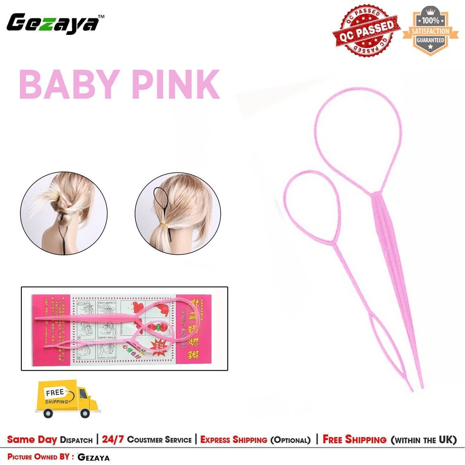 Topsy Tail Hair ponytail Maker Styling Braid Tool Diy Loop Women ...