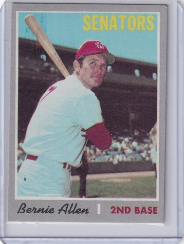 1970 Topps Baseball #577 Bernie Allen - Washington Senators | eBay