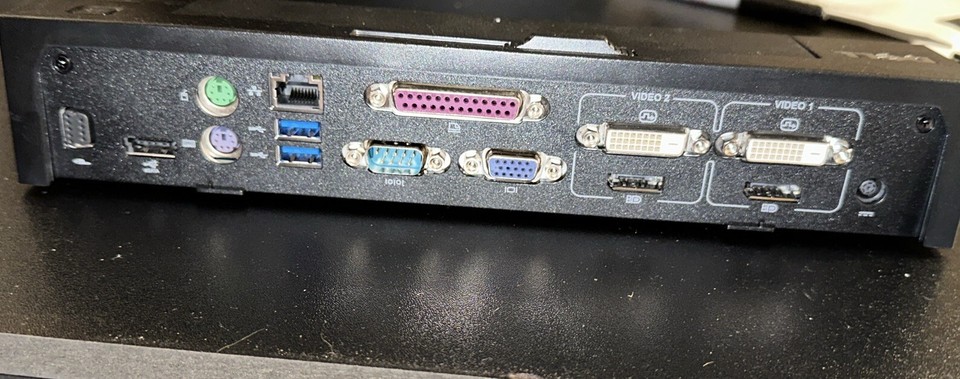 Dell PR02X E-Port Plus Dock Replicator Station with 130W AC Adapter Kit ...