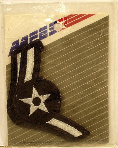 US Air Force Female Airman Amn Rank Strips Insignia Dress Blues Patch ...