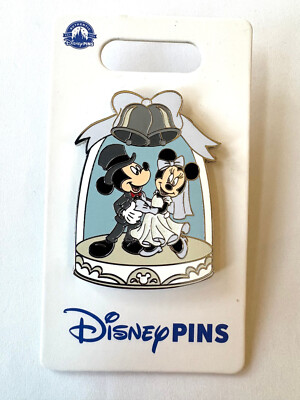 Disney Pin 2024 Mickey & Minnie Wedding Pin Getting Married And In ...