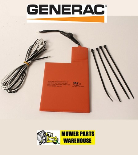 GENUINE OEM GENERAC 7101 COLD WEATHER KIT BATTERY HEATER PAD STANDBY ...