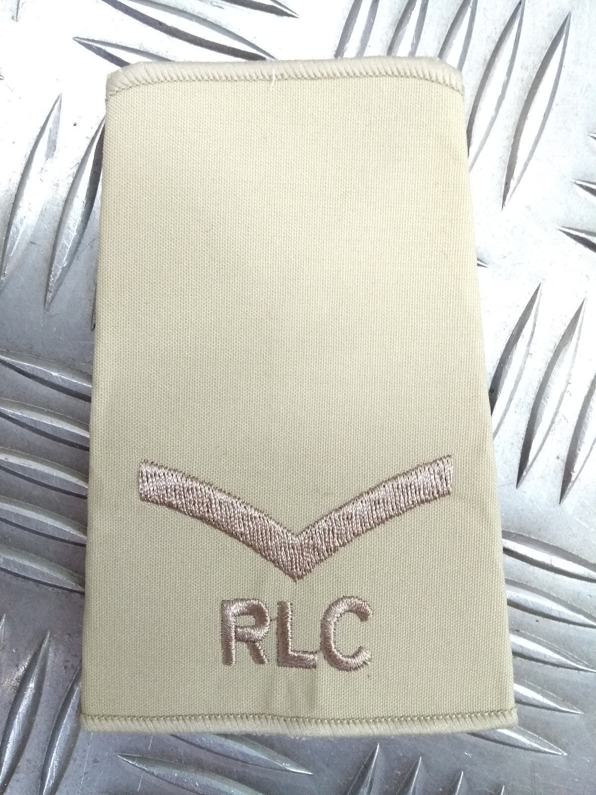Royal Logistic Corps RLC Cream Rank Slides Various Ranks - NEW | eBay UK