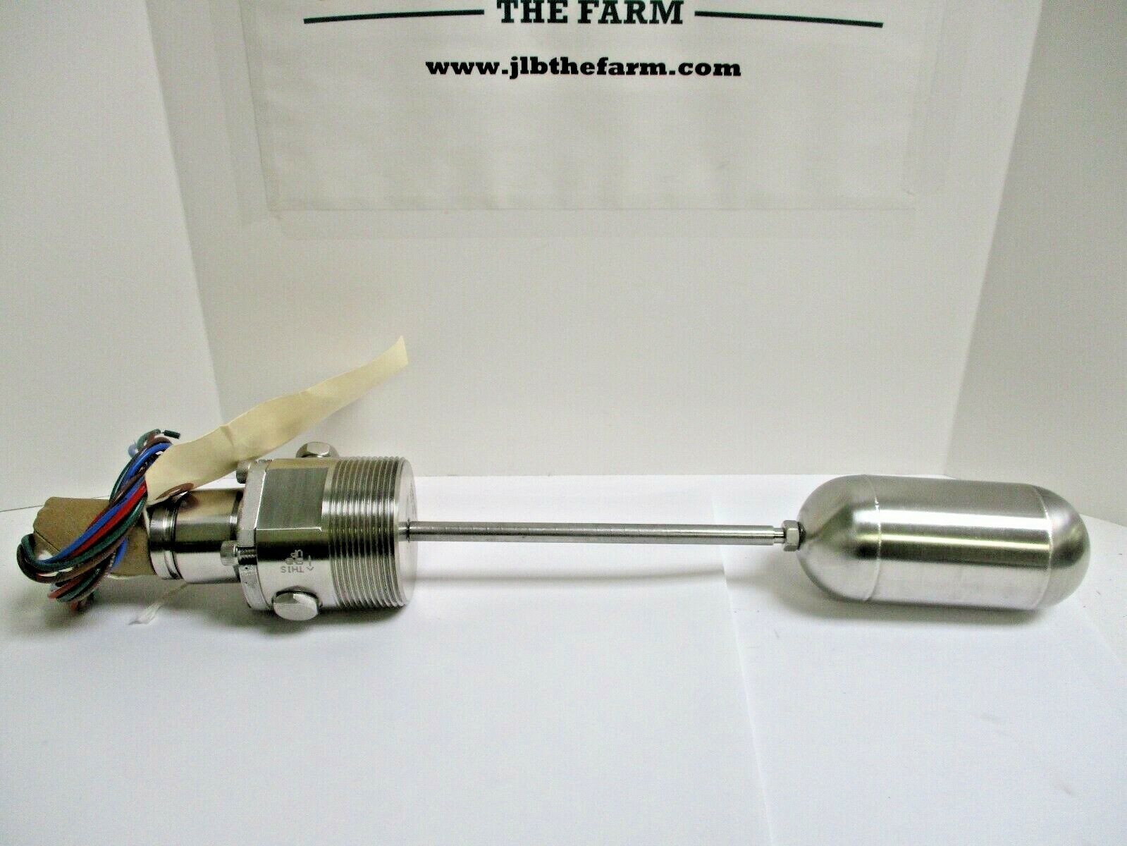 K-DYNE, L80-3V3SD0N6H, 2" NPT ELECTRIC LEVEL SWITCH WITH SS DISPLACER ...