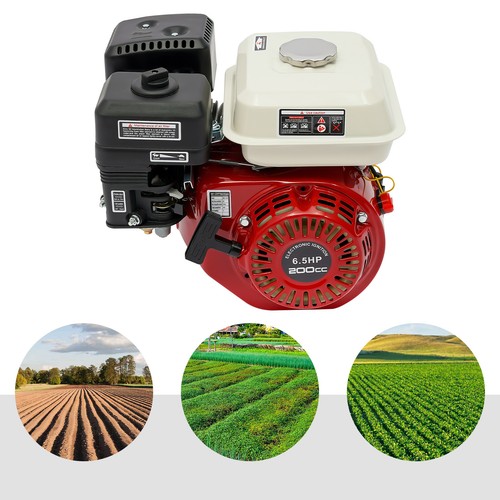 6.5HP 200cc Gas Engine For Honda GX160, 4 Stroke OHV Air Cooled ...
