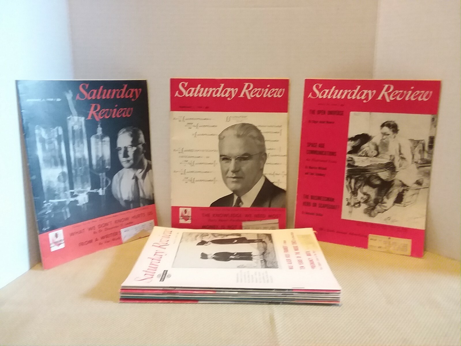 Saturday Review Magazine, Lot of 11 Issues from 1958 | eBay