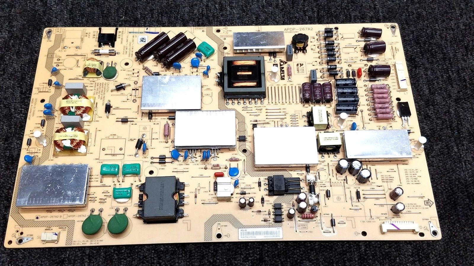 SHARP 70" LC-700C30U POWER SUPPLY BOARD UNIT RUNTKB341WJKZ APSP-267A2 ...