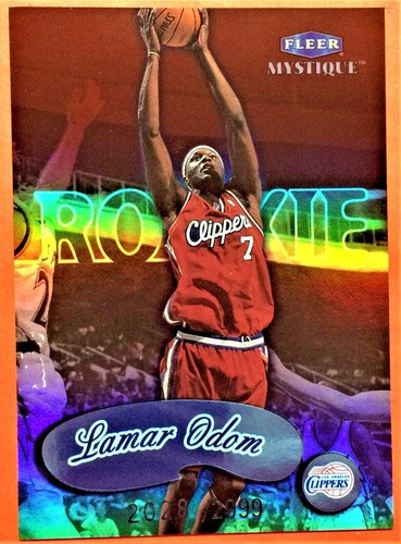 LAMAR ODOM 2000 FLEER/SKYBOX (ROOKIE) # 101 (MINT) 2028/2999 | eBay.de