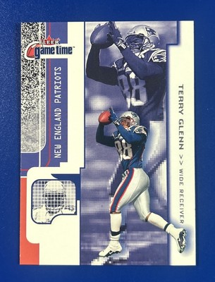 2001 Fleer Game Time Football Terry Glenn New England Patriots #45 | eBay