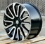 24x10 Wheels Fit Range Rover Land Rover HSE Sport Black Machined 24 ...