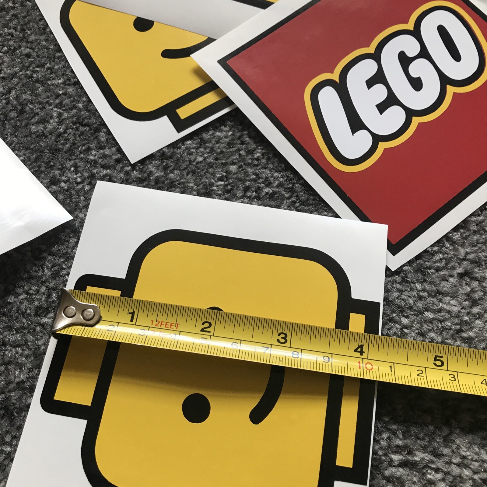 Custom Lego Stickers Decal Lego Man Head Lego Logo Stickers Gratis 11 ...