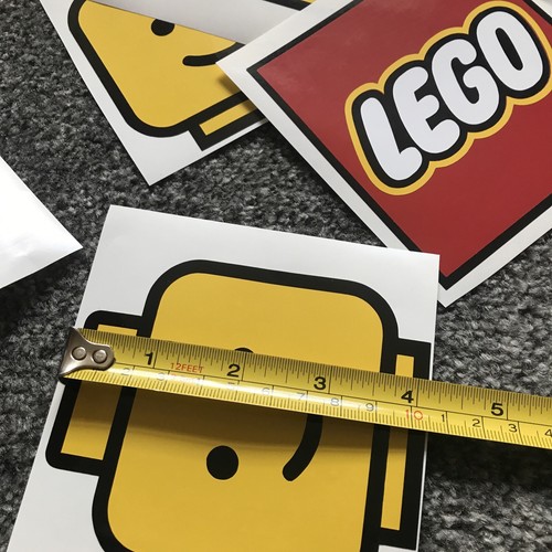 Custom Lego Stickers Decal Lego Man Head Lego Logo Stickers Gratis 11 ...