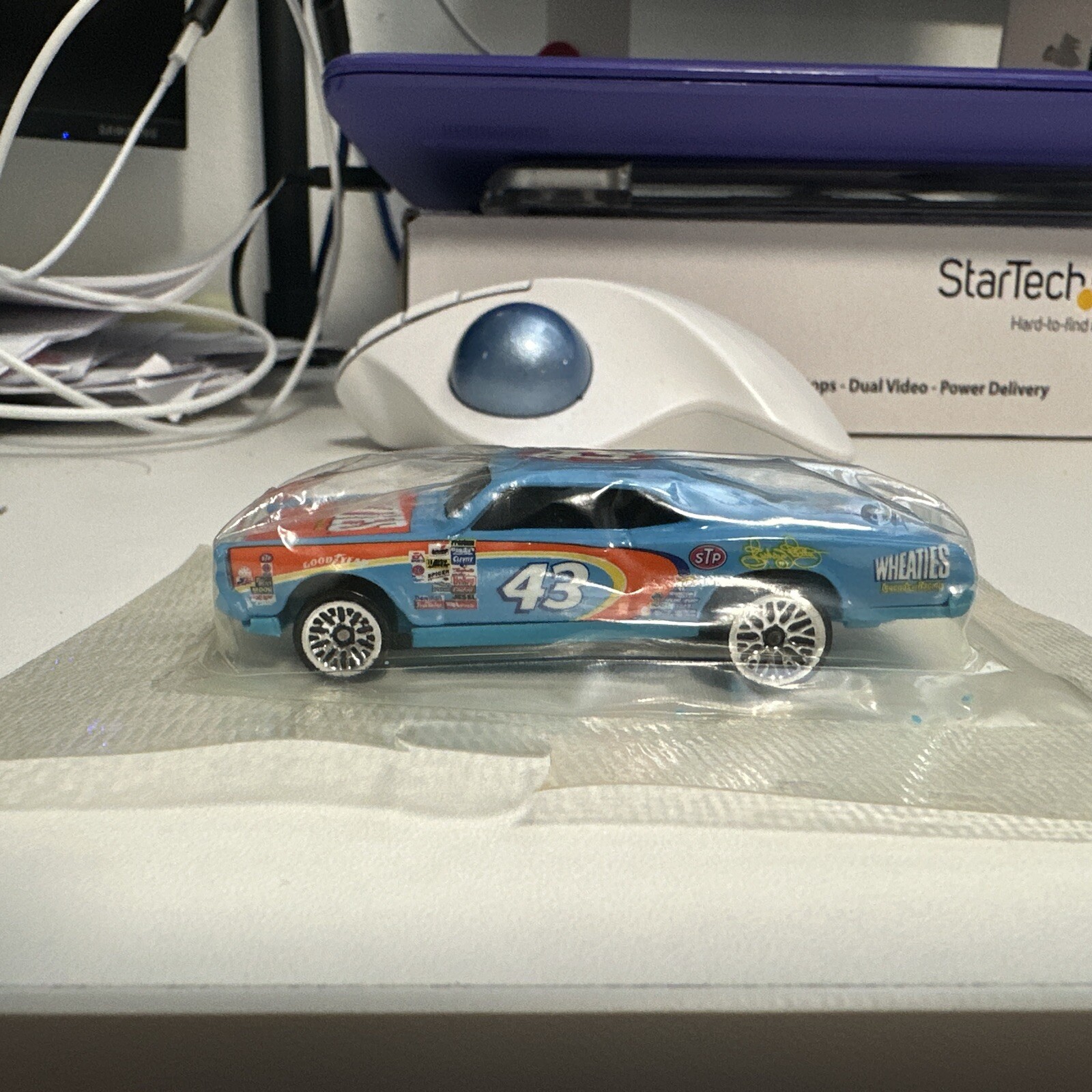 Hot Wheels Wheaties '67 Pontiac GTO #43 Richard Petty Blue | eBay