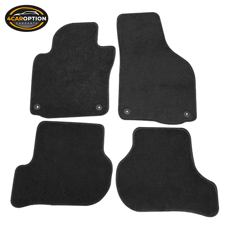 Fits 06-09 Volkswagen Golf Rabbit GTI Floor Mats Carpet Front & Rear ...