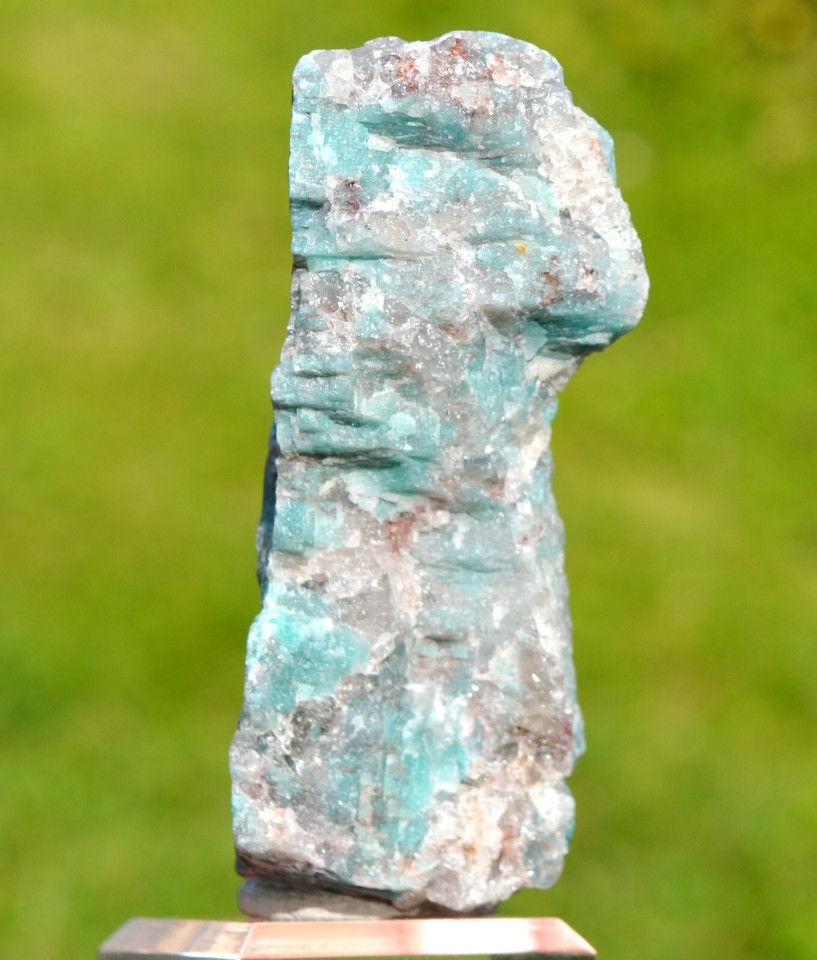 Microcline Var. Amazonite & Quartz 179 Grams - Fasimena Pegmatite ...