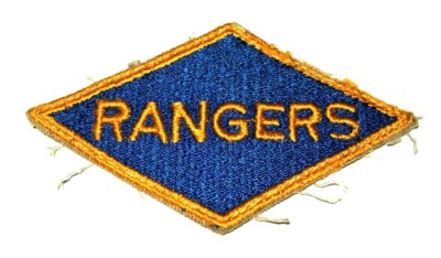 ORIGINAL CUT-EDGE WW2 ARMY RANGERS DIAMOND PATCH OFF BLANKET | eBay