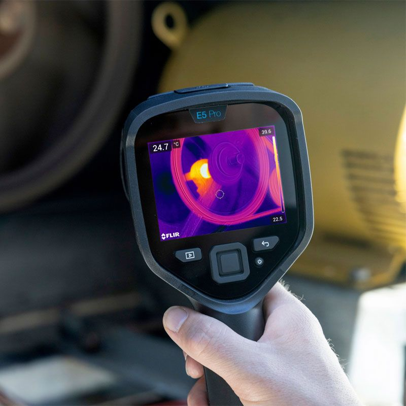 FLIR E5 PRO Infrared Camera (NEW MODEL) + FREE 30 mins Training ...