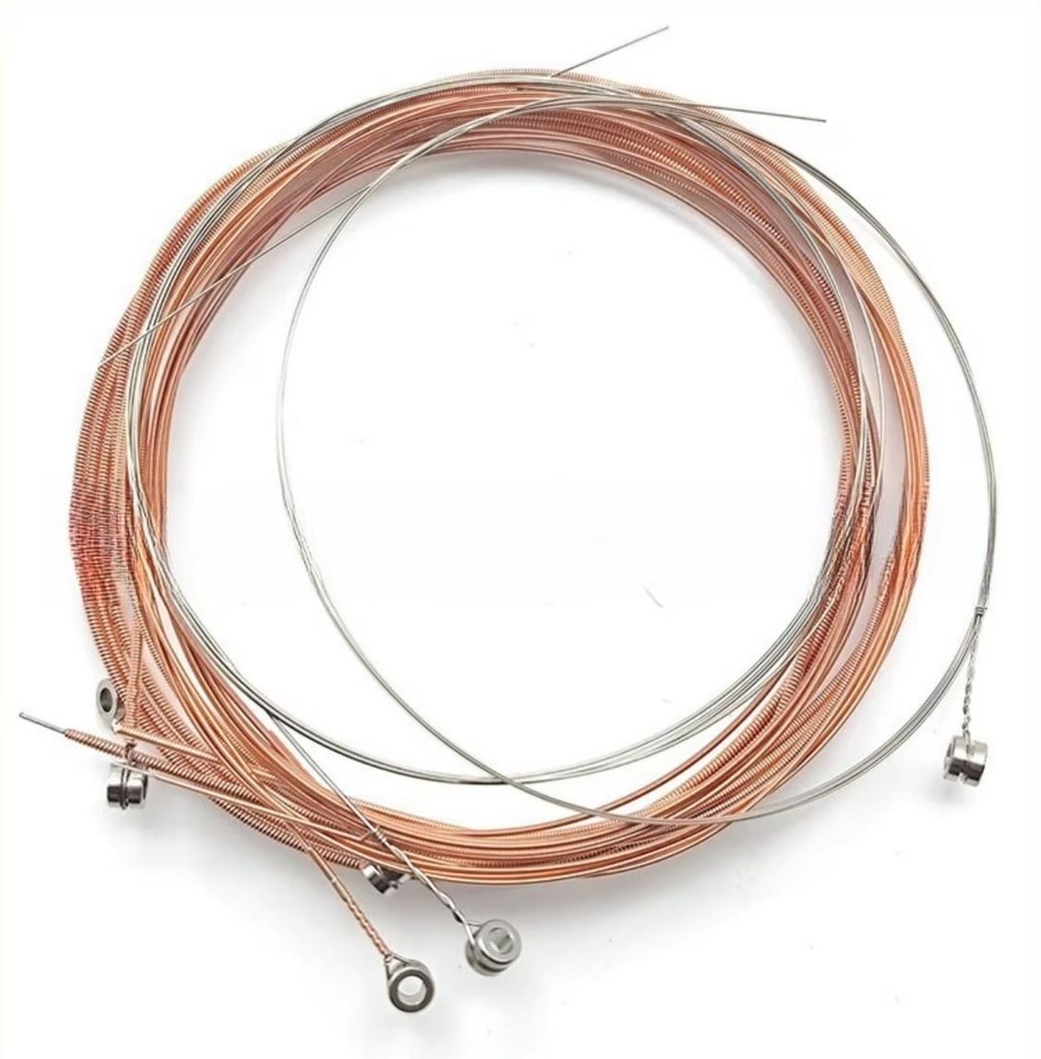 Acoustic Guitar Strings 010-047 Copper Alloy Wound 2 sets & 2 Free ...