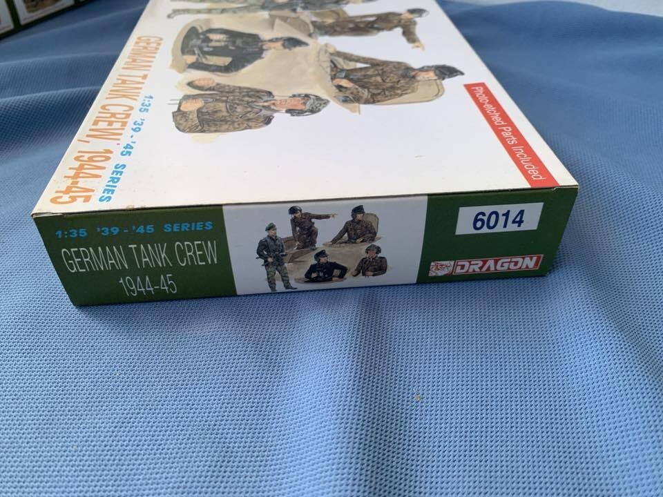 1/35 Dragon German SS Tank Crew 1944-45 Hasegawa Dragon 6014 | eBay ...