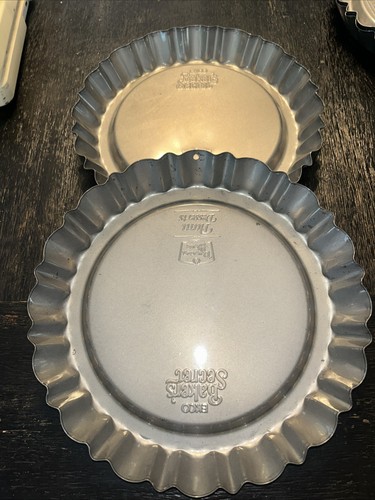 Lot of 2 Vintage Ekco Bakers Secret Duncan Hines Tiara Dessert Fluted ...