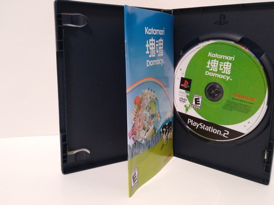 KATAMARI DAMACY + WE LOVE KATAMARI Playstation 2 PS2 Complete CIB ...