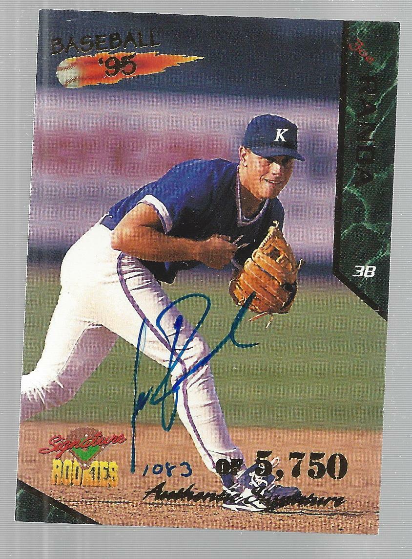 Joe Randa 1995 Signature Rookies Auto Card # 43 | eBay