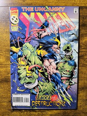 UNCANNY X-MEN 324 DIRECT EDITION WOLVERINE GAMBIT PACHECO COVER MARVEL ...