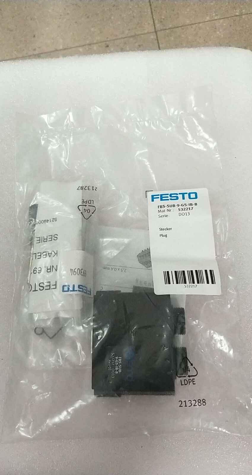 1 pcs FESTO FBS-SUB-9-GS-IB-B 532217 | eBay