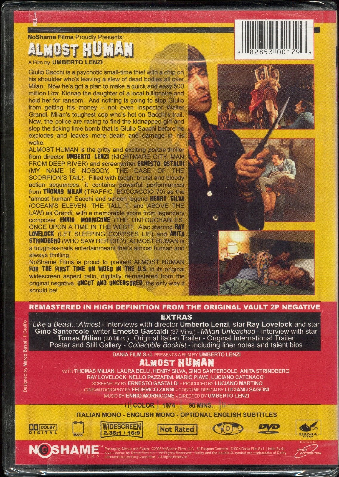 Almost Human (DVD, 2005, Uncut) for sale online | eBay