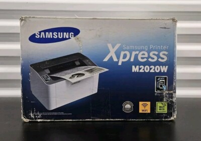 Samsung Xpress M2020W Wireless Monochrome Laser Printer Brand New | eBay