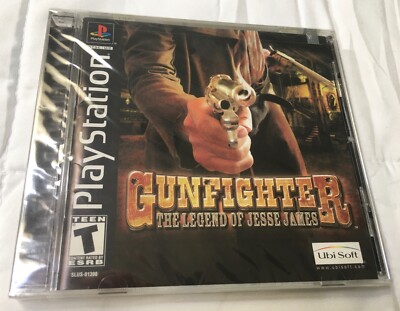 Gunfighter: The Legend of Jesse James for PlayStation - NEW and SEALED ...