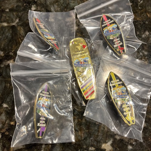 2024 Believe Promise Hawaii Pathfinder Camporee Pin Set 5 Lot Gillette ...